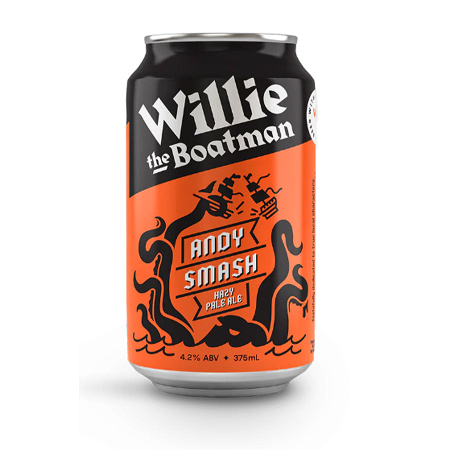 Willie the Boatman 'Andy SMASH' Hazy Pale Ale - 4 Pack – The Lane Cellars